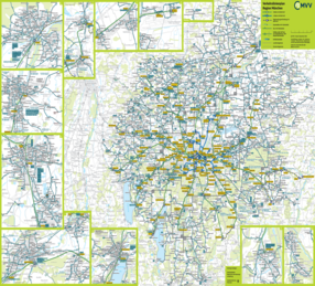 MVV-Netzpläne, MVV-Tarifpläne und MVV-Verkehrslinienpläne | MVV